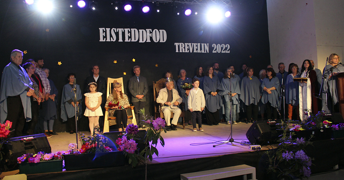 Nancy Jones y Nantlais Evans los ganadores del Eisteddfod 2022 de Trevelin - NOTICIAS TREVELIN